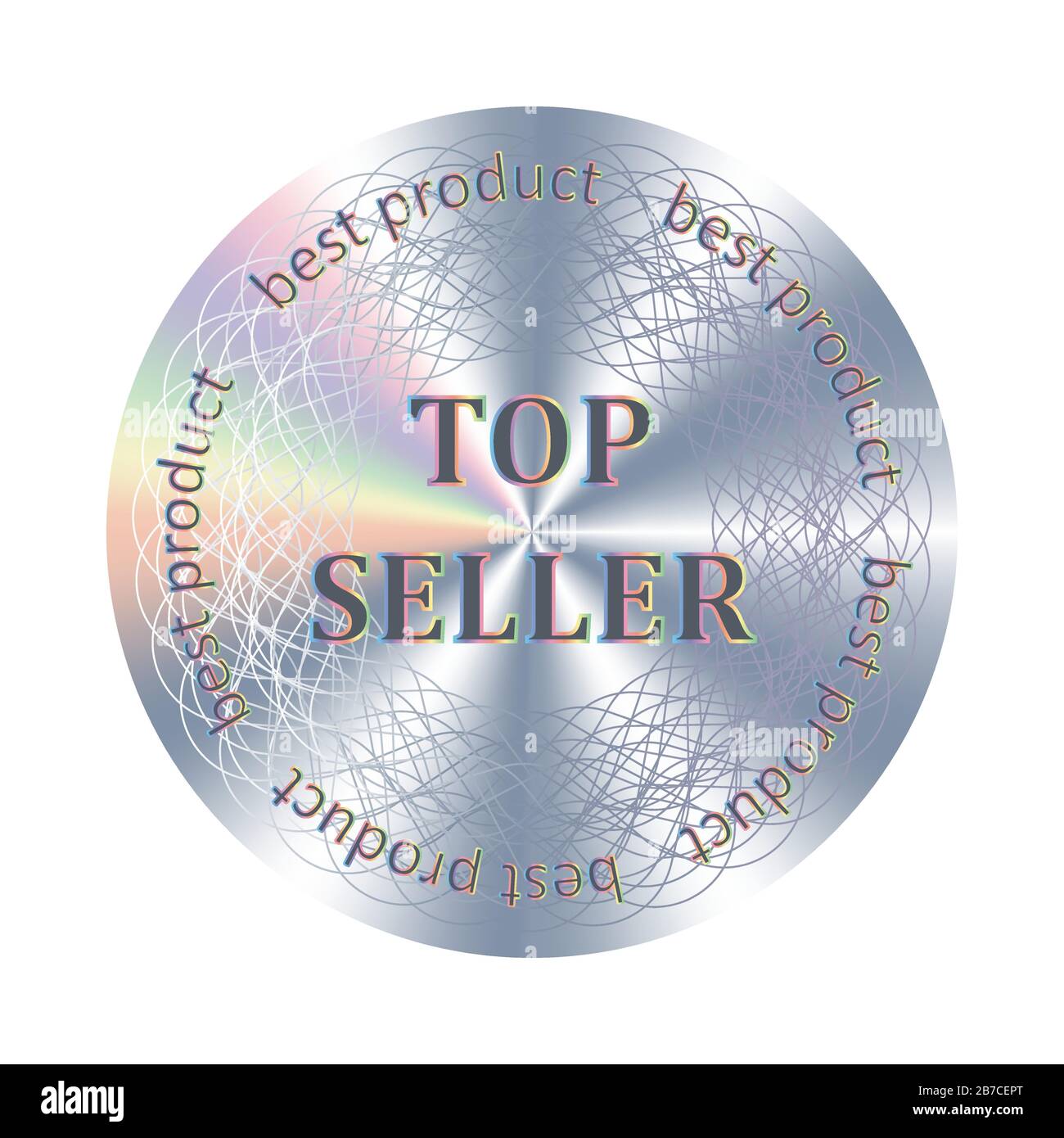 Silver hologram Cut Out Stock Images & Pictures - Alamy