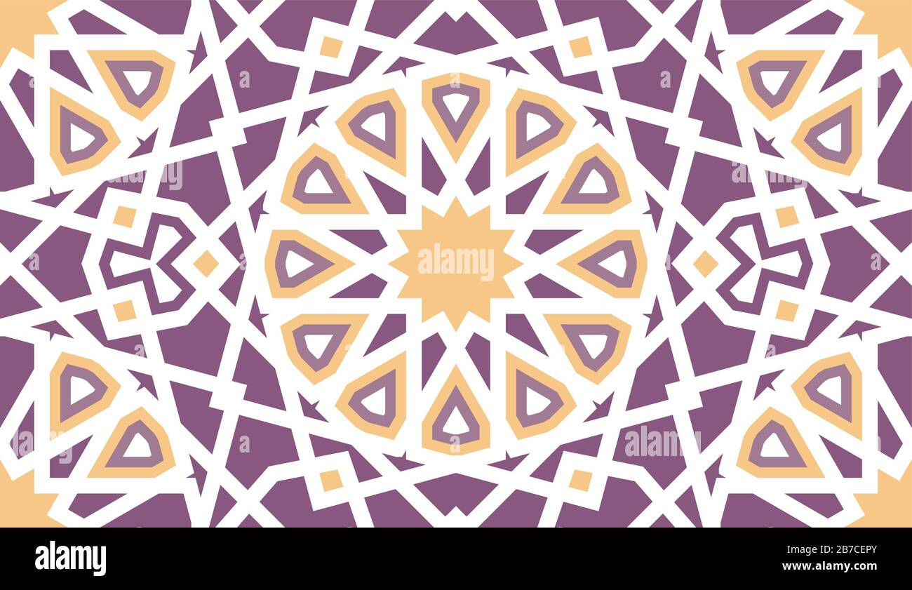 Tile pattern arabic hi-res stock photography and images - Alamy