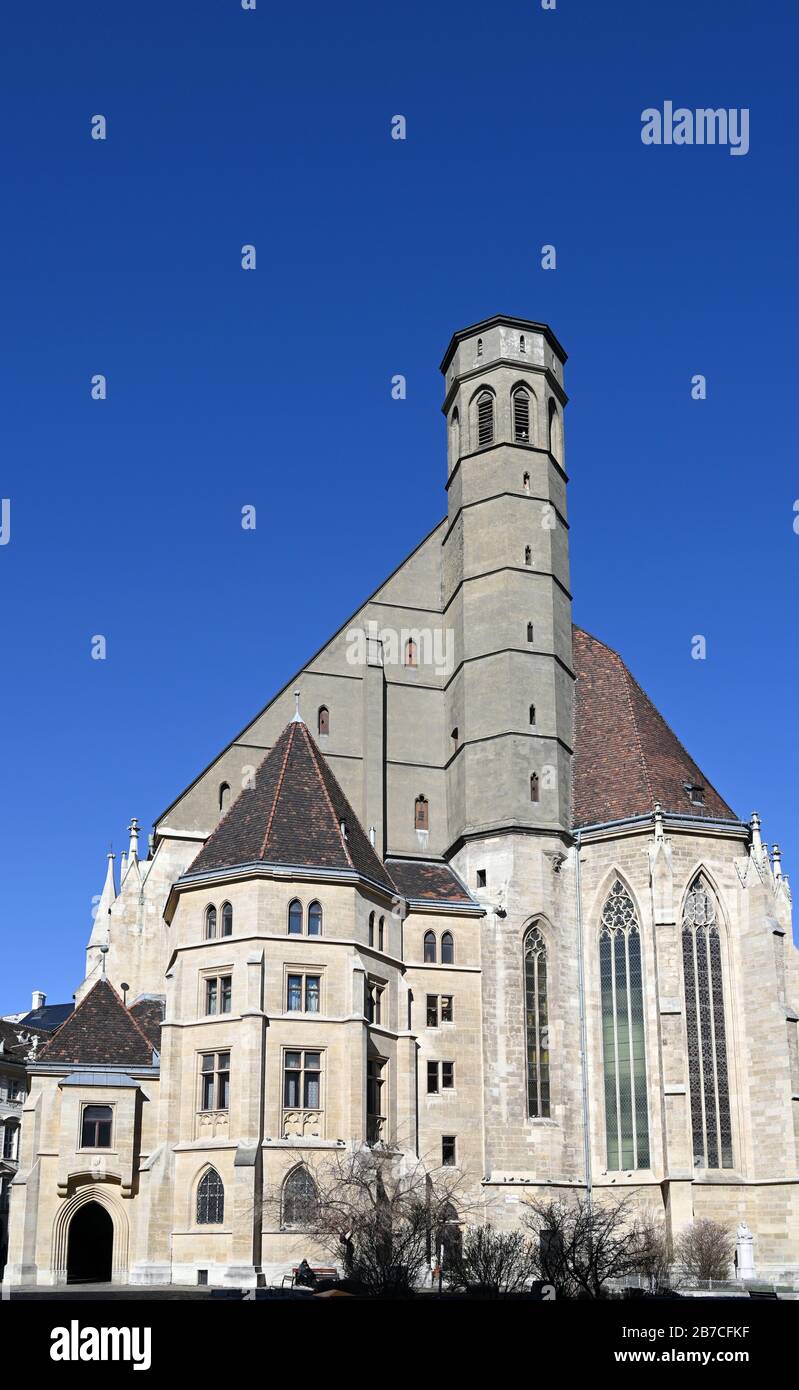 Wien vienna church minoritenkirche austria hi-res stock photography and ...