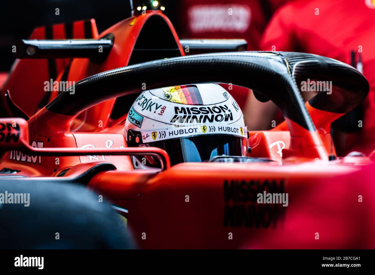 UAE/Abu Dhabi - 03/12/2019 - #5 Sebastian VETTEL (GER, Ferrari, SF90 ...