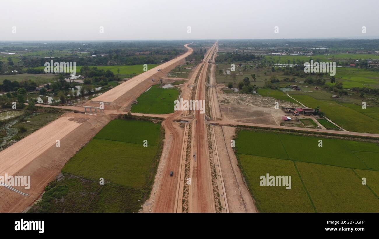 Roadbed construction hi-res stock photography and images - Alamy