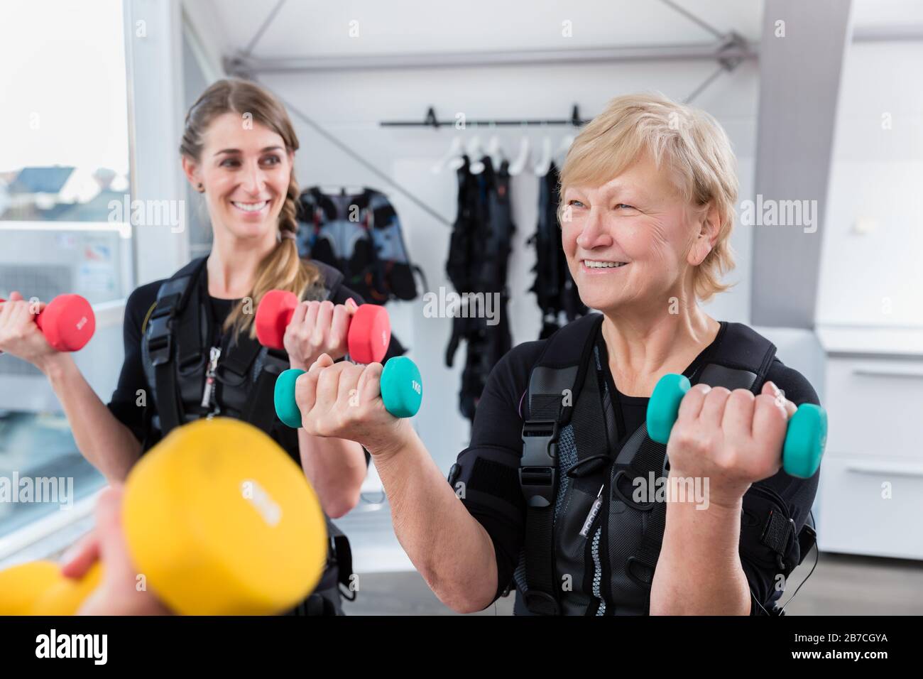 Ems training hi-res stock photography and images - Alamy