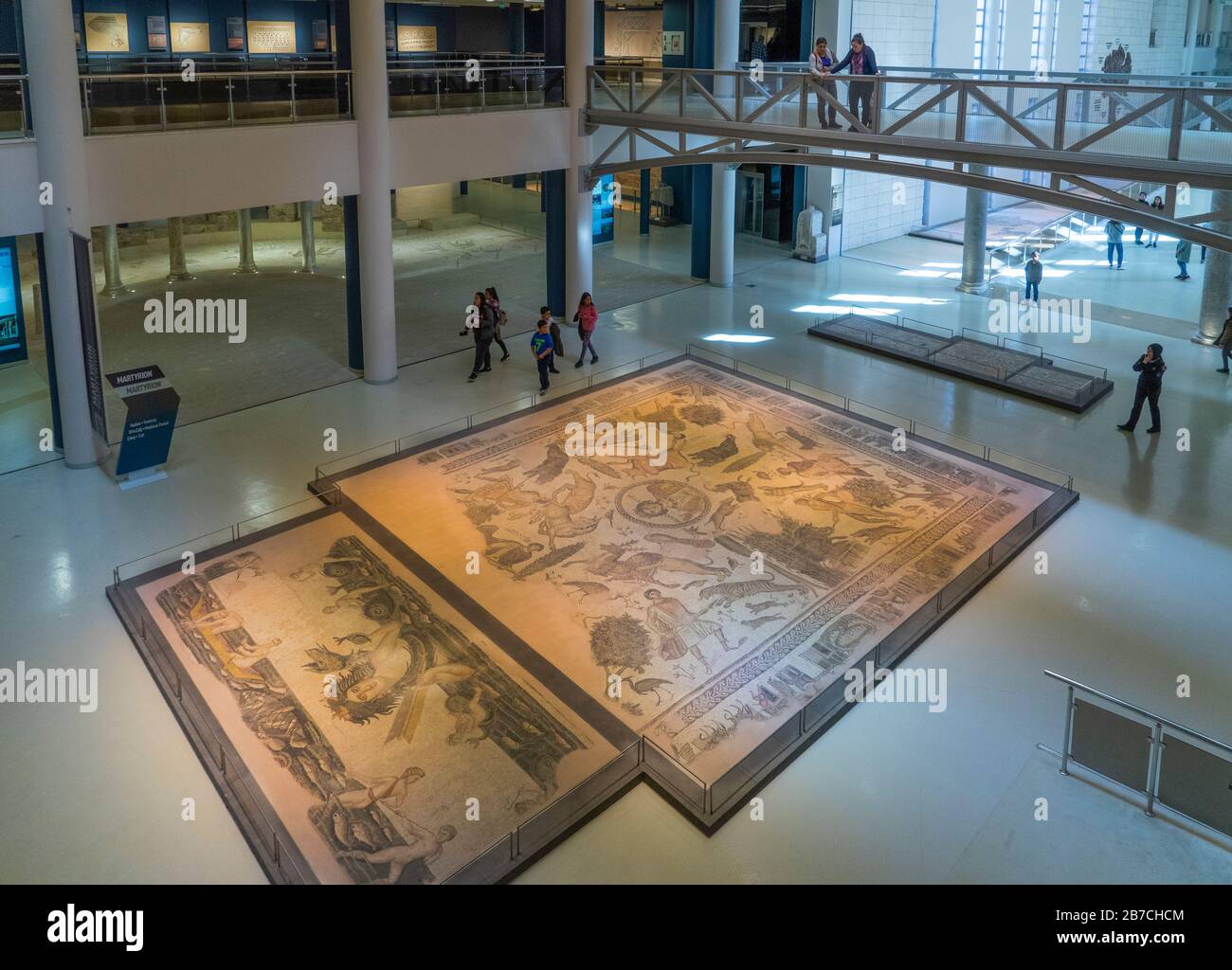 Hatay archaeology- mosaic museum Stock Photo - Alamy