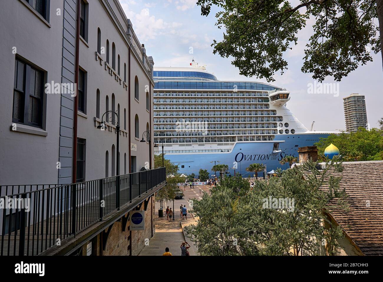 Ovation of the Seas is a Quantum-class cruise ship owned by Royal ...