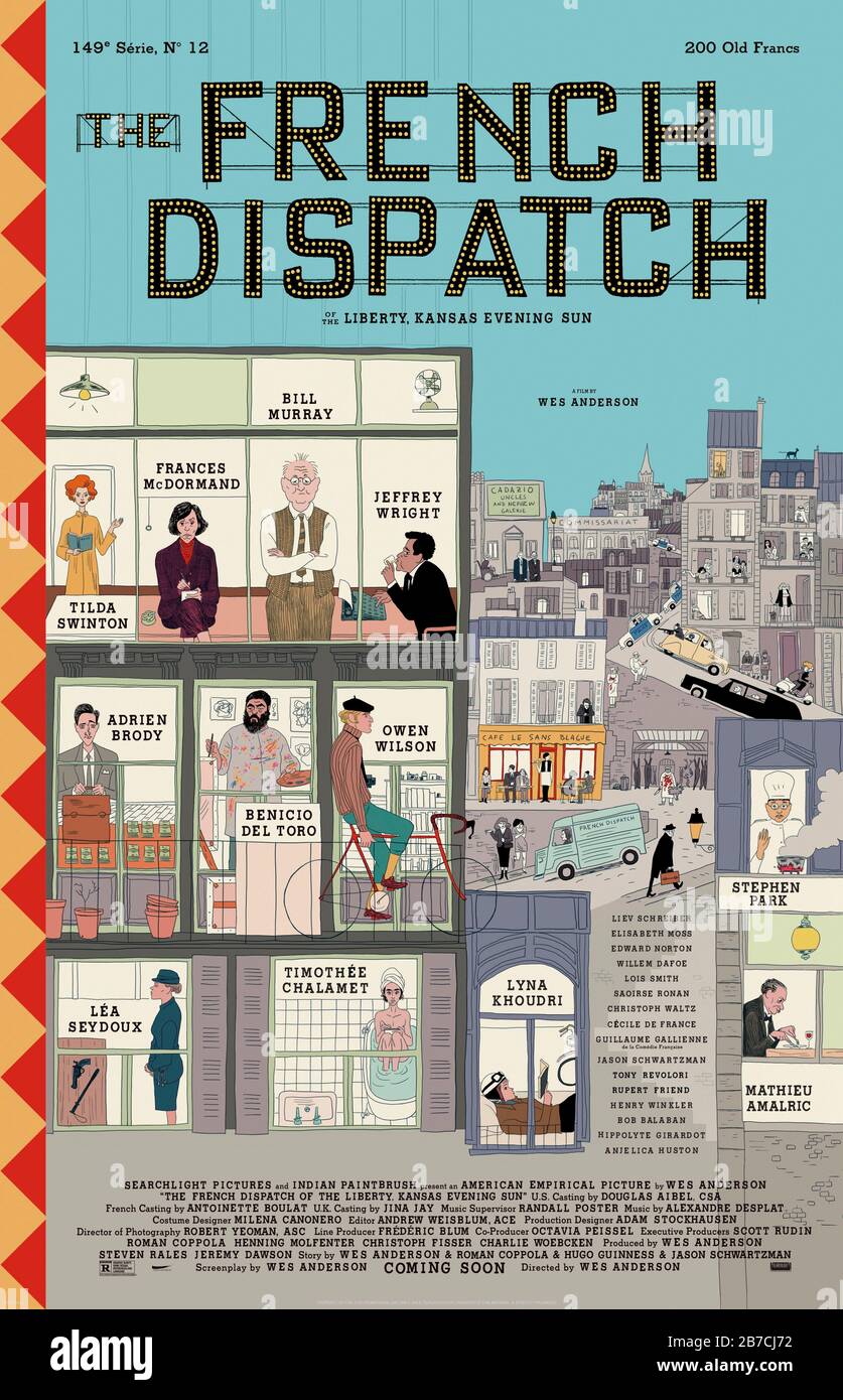 The french dispatch 2020 hi-res stock photography and images - Alamy