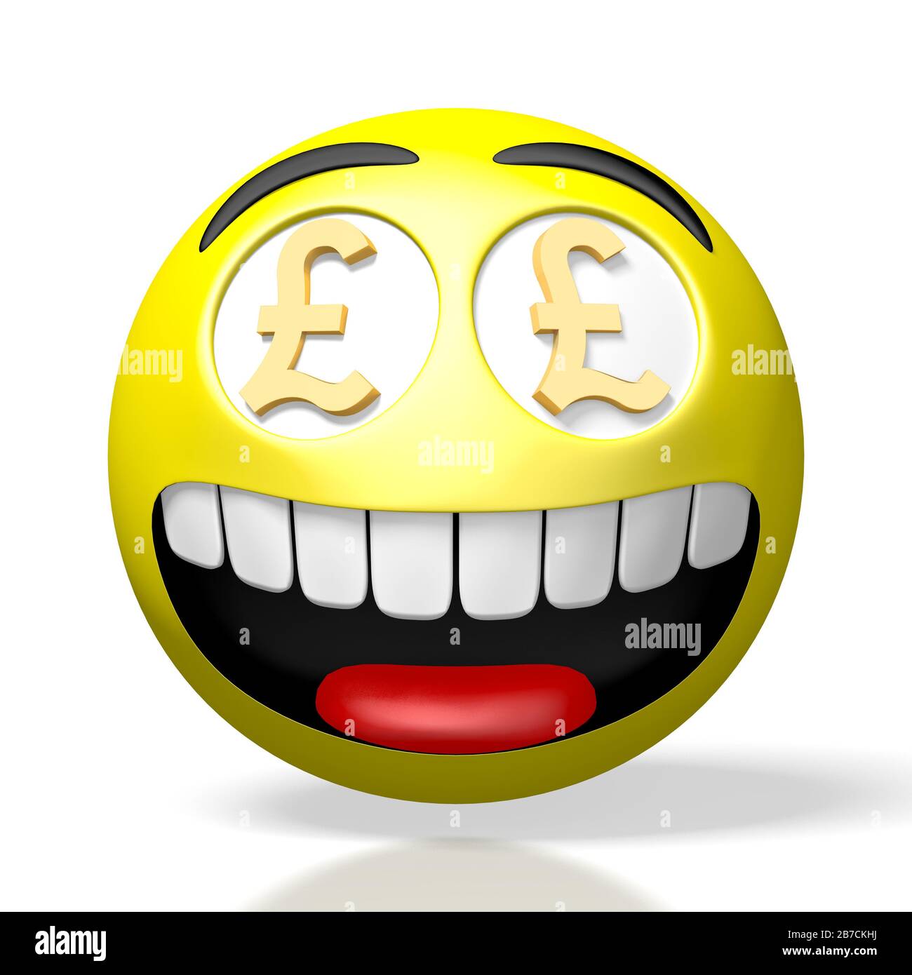3D emoji/ emoticon - pound signs Stock Photo - Alamy