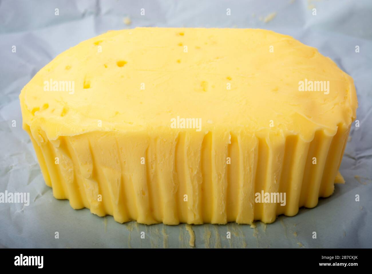 Salted Isigny Normandy butter Stock Photo - Alamy