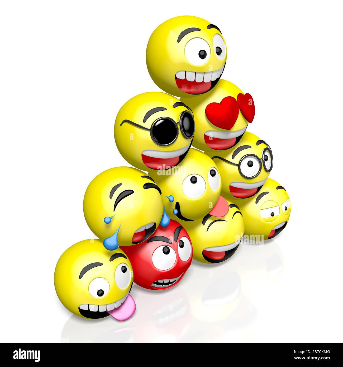Crying with laughter emoji hi-res stock photography and images - Alamy