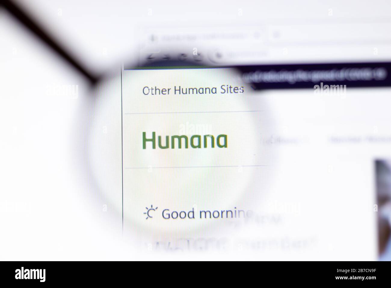 Humana logo hi-res stock photography and images - Alamy