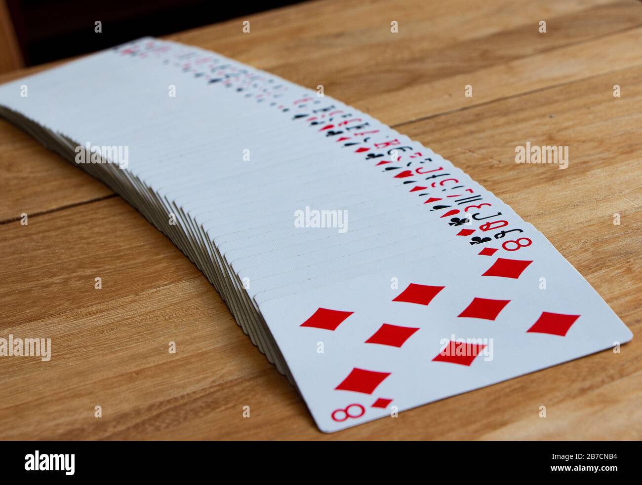 Playing cards spread out hi-res stock photography and images - Alamy