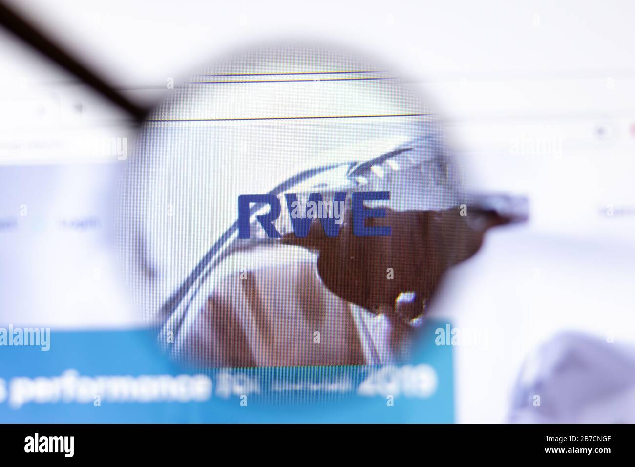 Rwe logo hi-res stock photography and images - Alamy