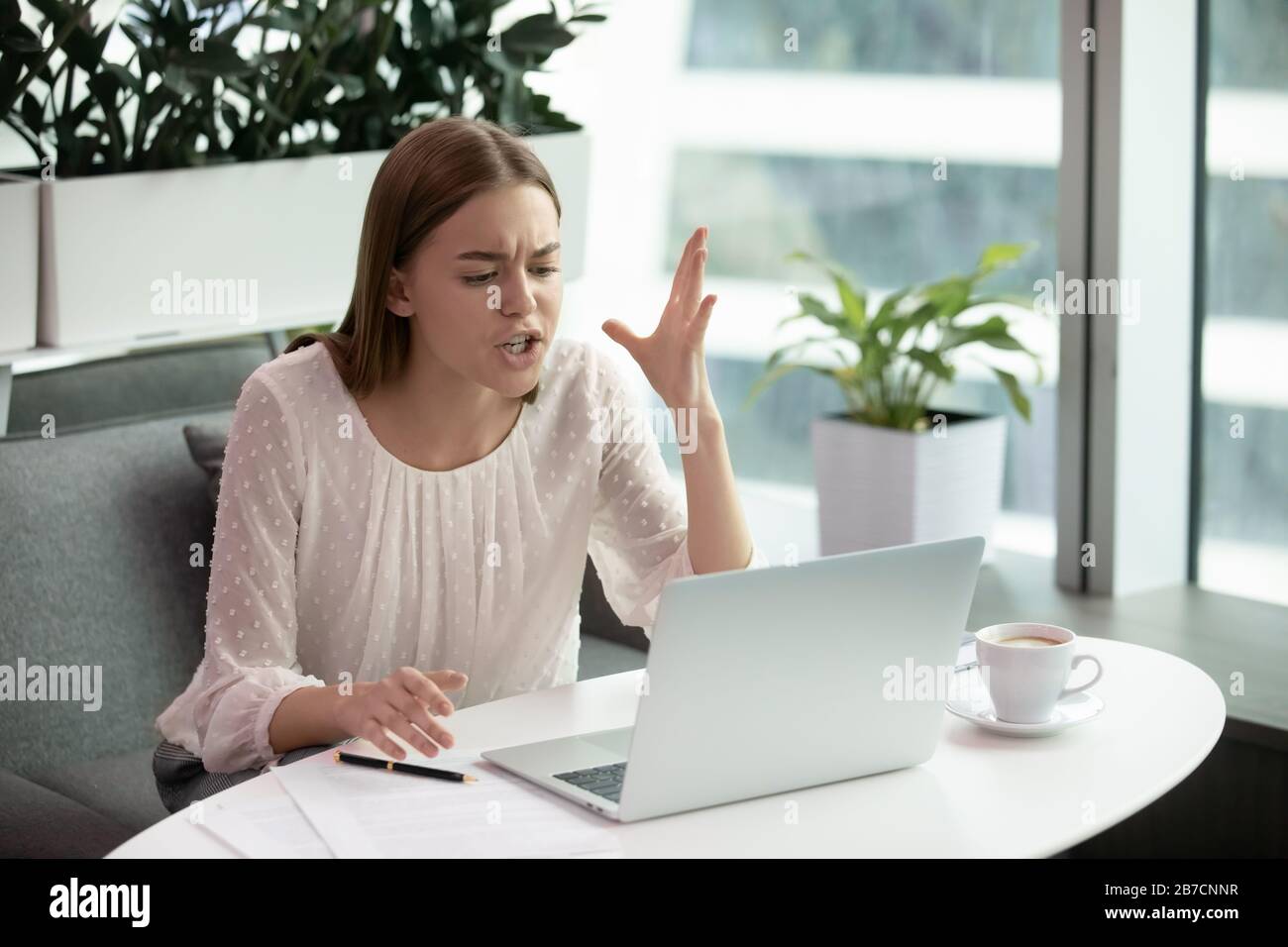 Frustrated computer user hi-res stock photography and images - Alamy
