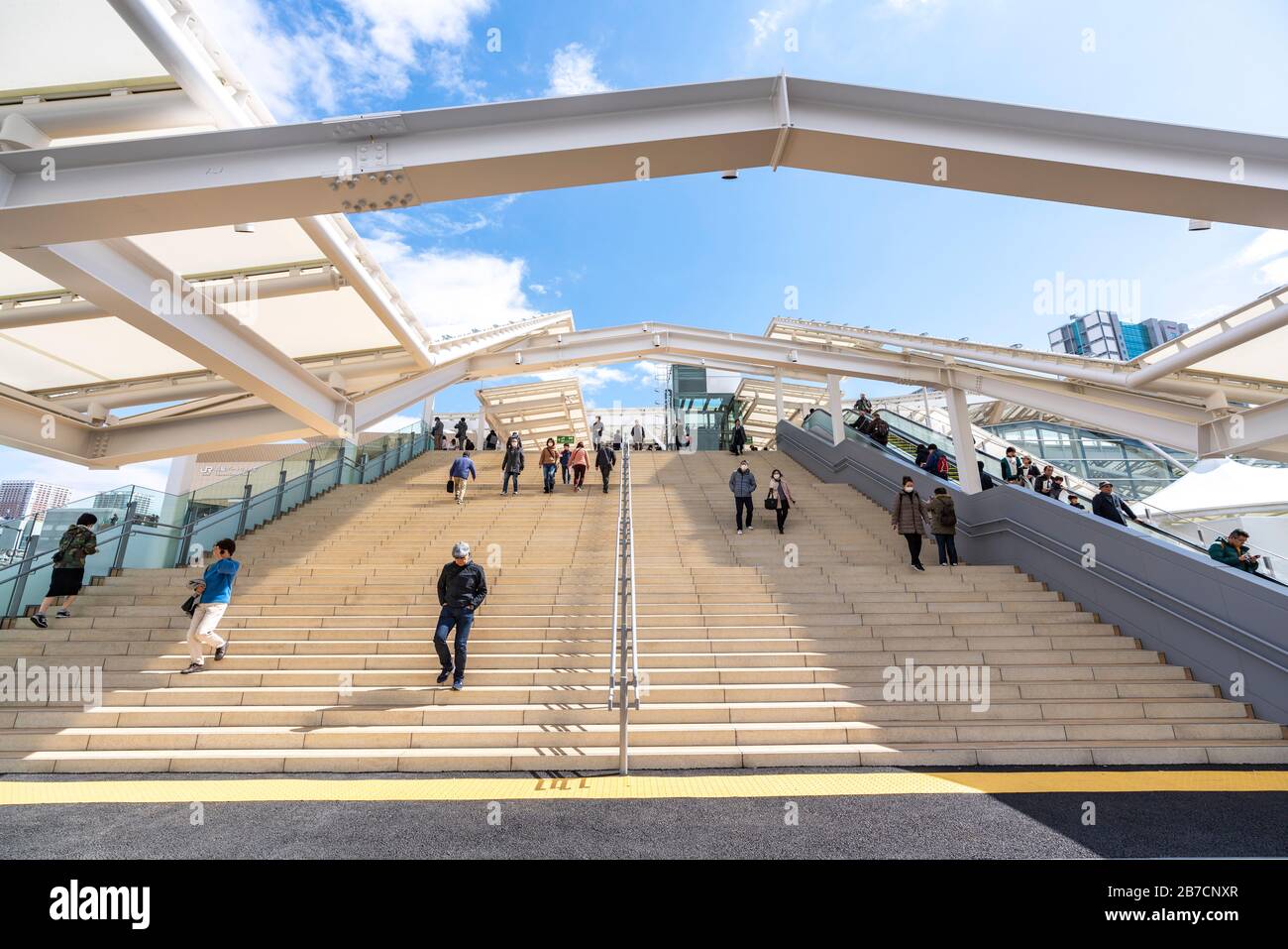 JR Takanawa Gateway Station, Designed by Japanese architect Kengo Kuma ...