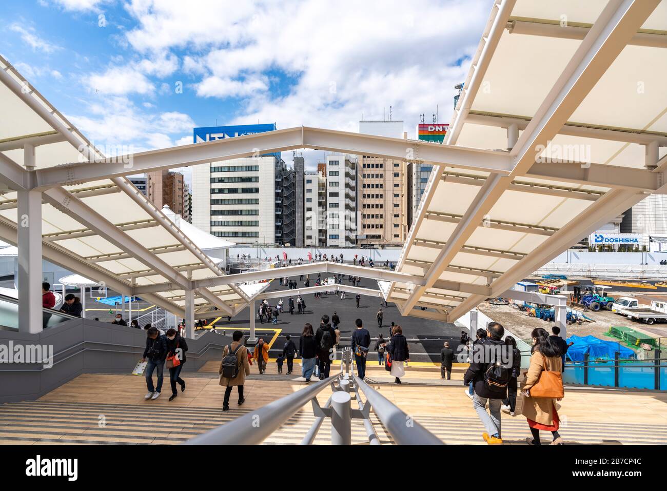 JR Takanawa Gateway Station, Designed by Japanese architect Kengo Kuma ...