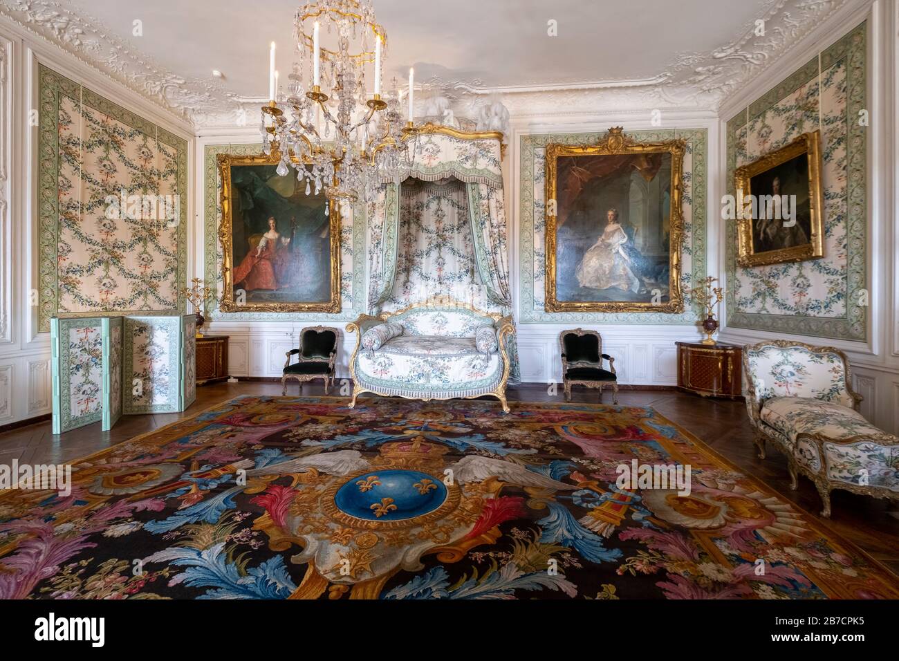 Madame victoire private chamber hi-res stock photography and images - Alamy