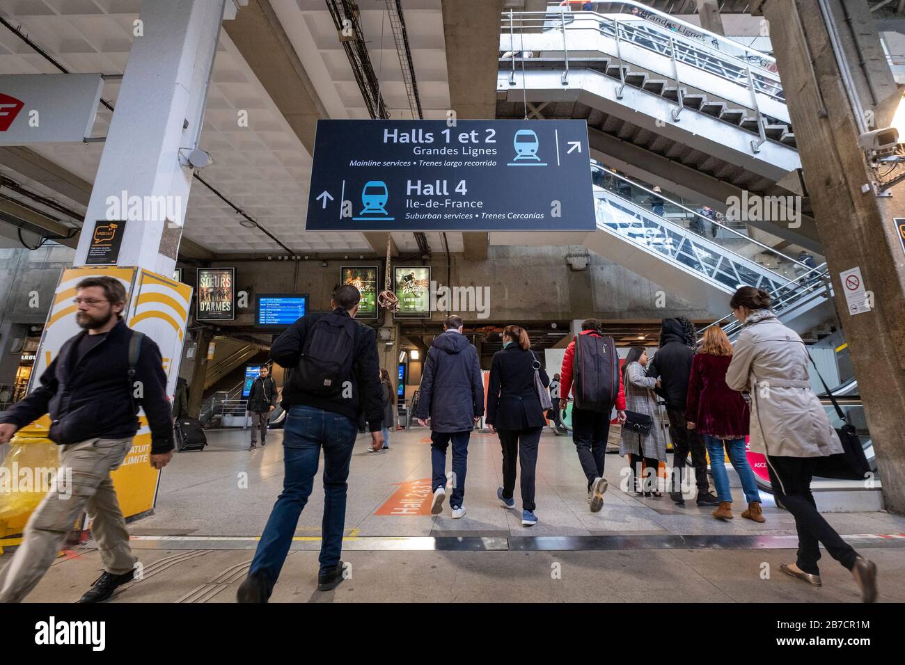 Gare de Montparnasse - SNCF train station in Rennes, France, Europe ...