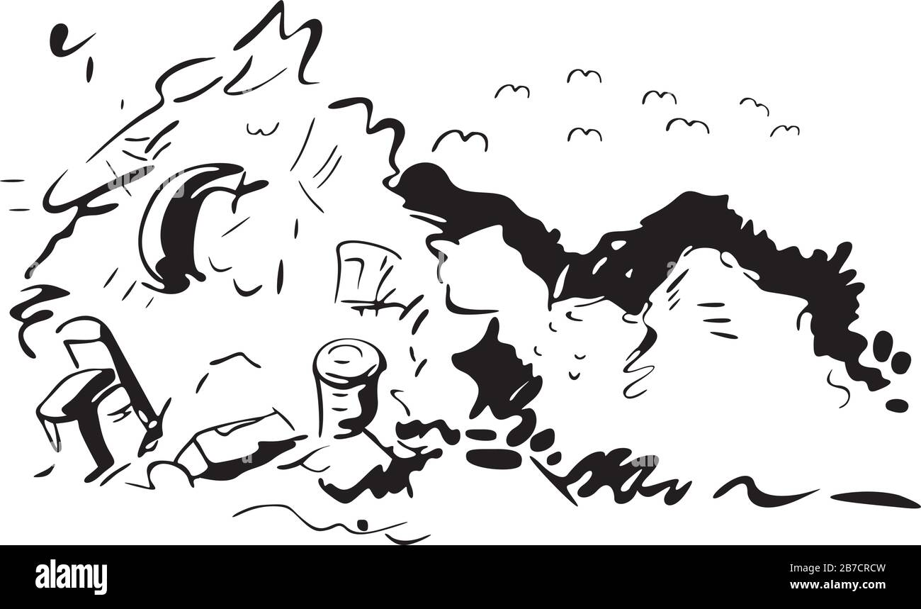 Dump ecology Stock Vector Images - Alamy