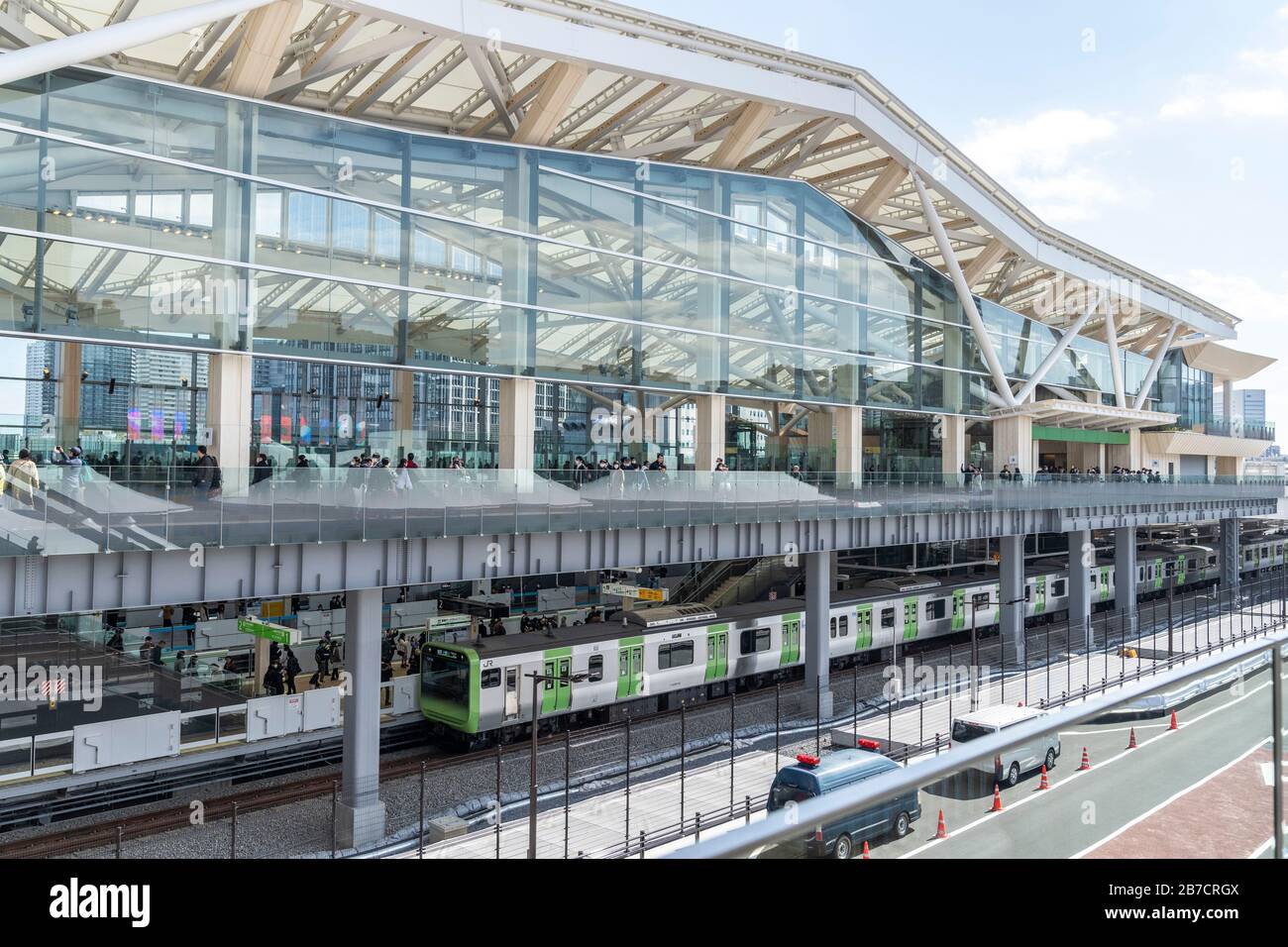 JR Takanawa Gateway Station, Designed by Japanese architect Kengo Kuma ...