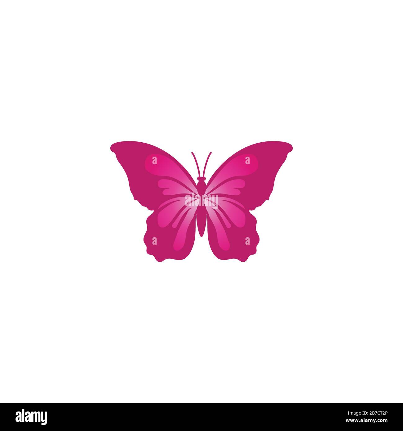 Beauty Butterfly logo Ideas. Inspiration logo design. Template Vector ...