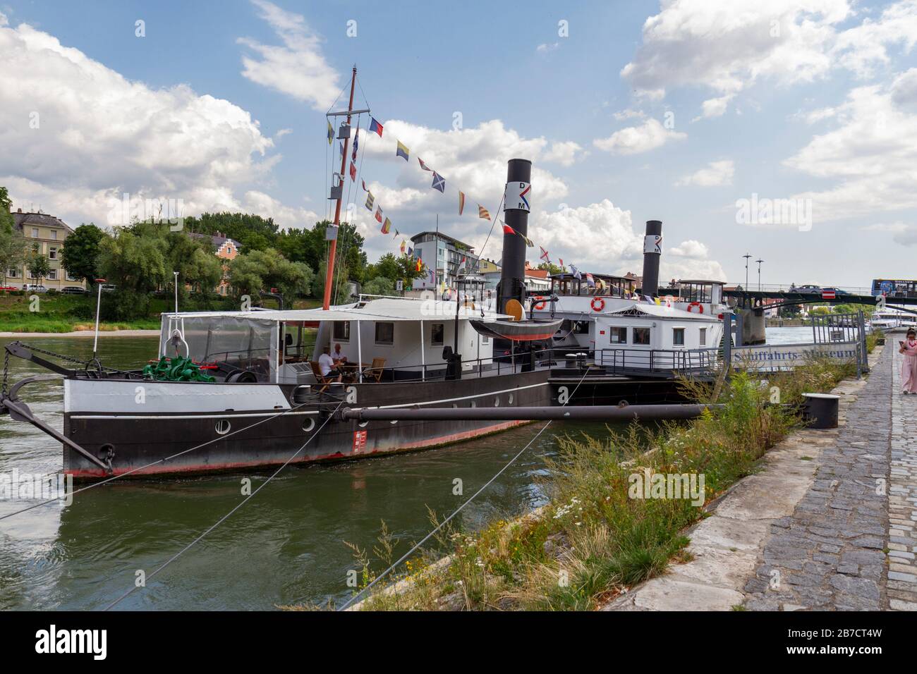 Regensburg at danube river hi-res stock photography and images - Alamy
