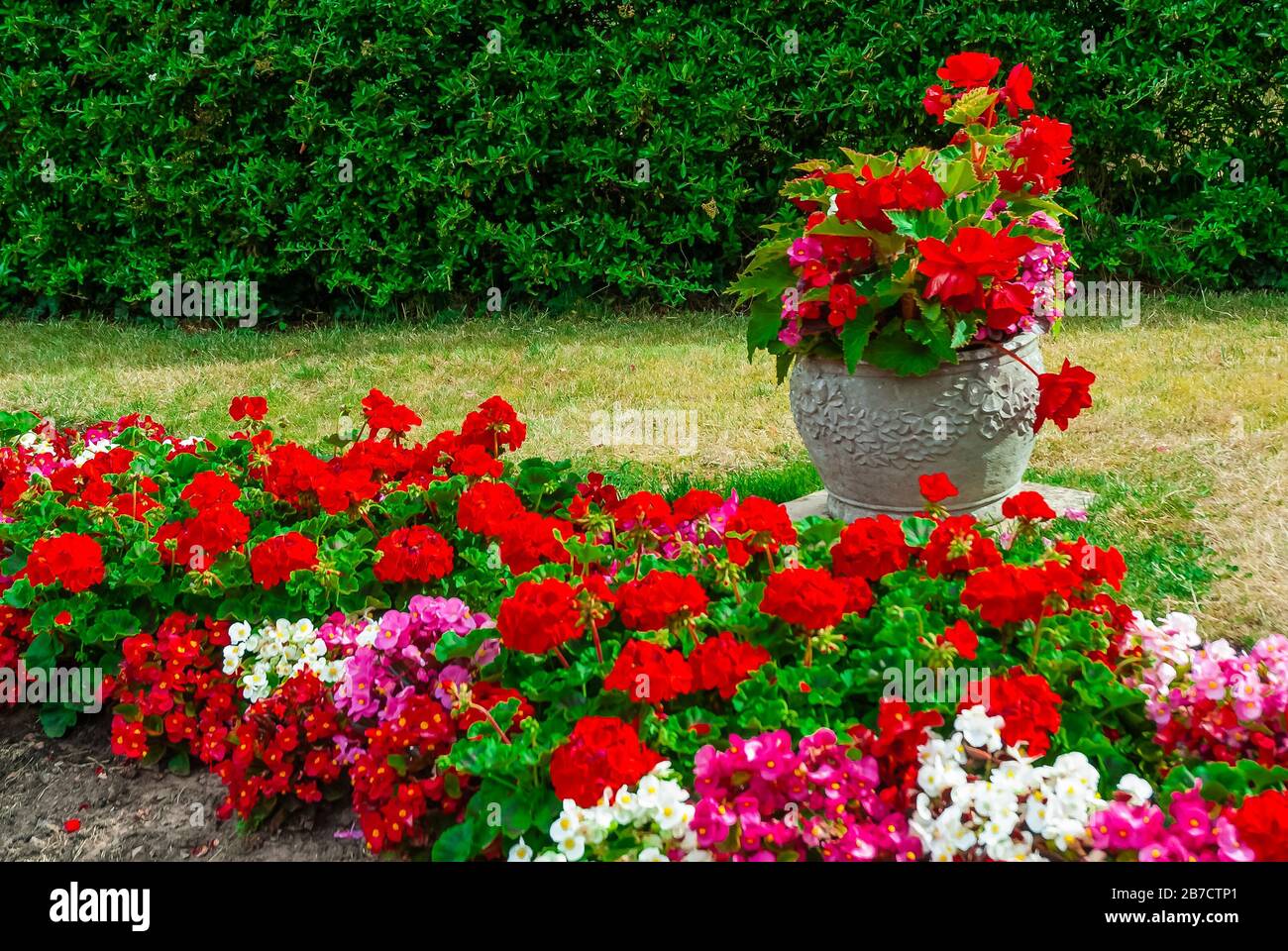 Britain in Bloom Competition at East Budleigh Stock Photo - Alamy