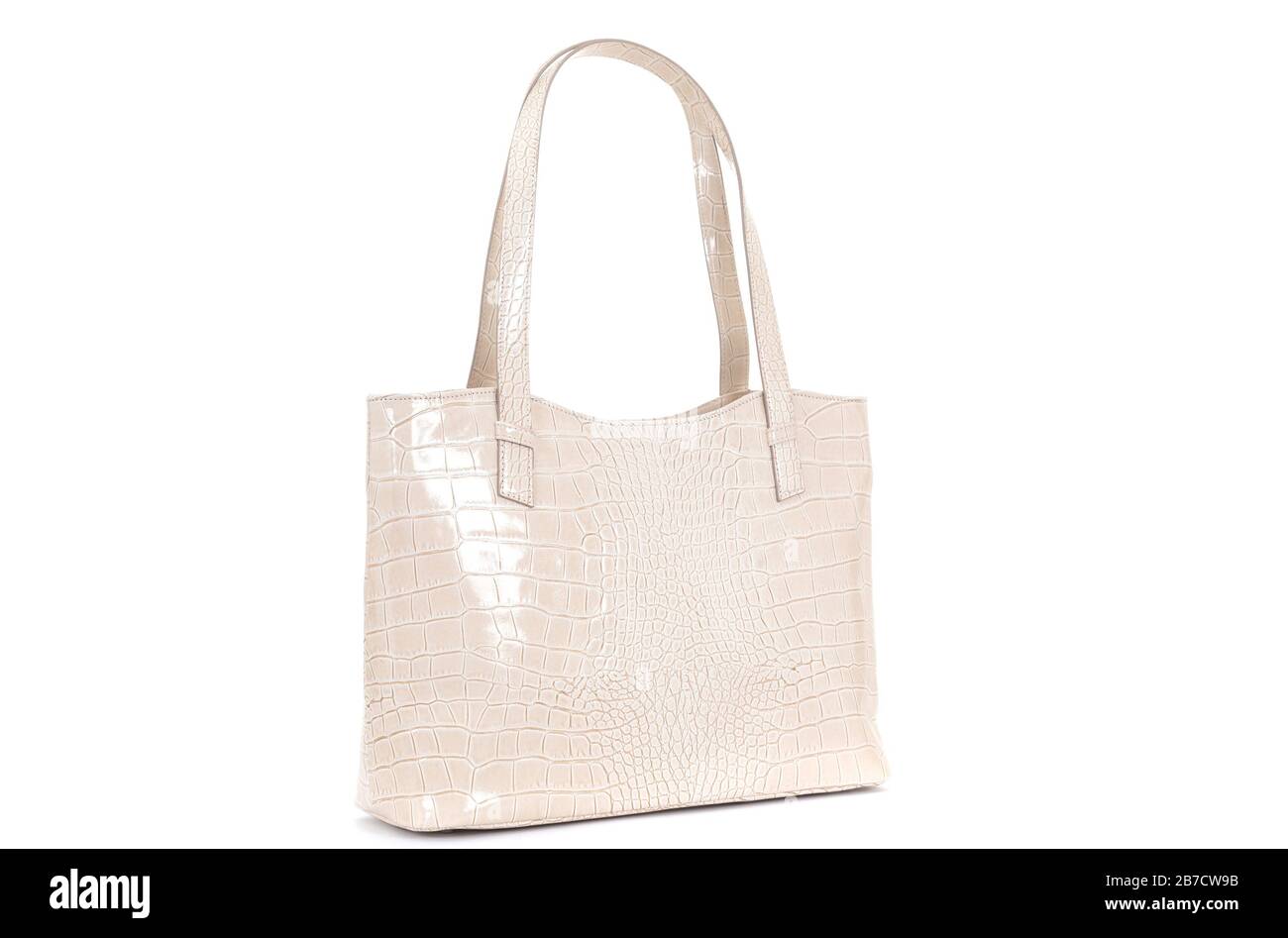 Cream leather designer bag hi-res stock photography and images - Alamy