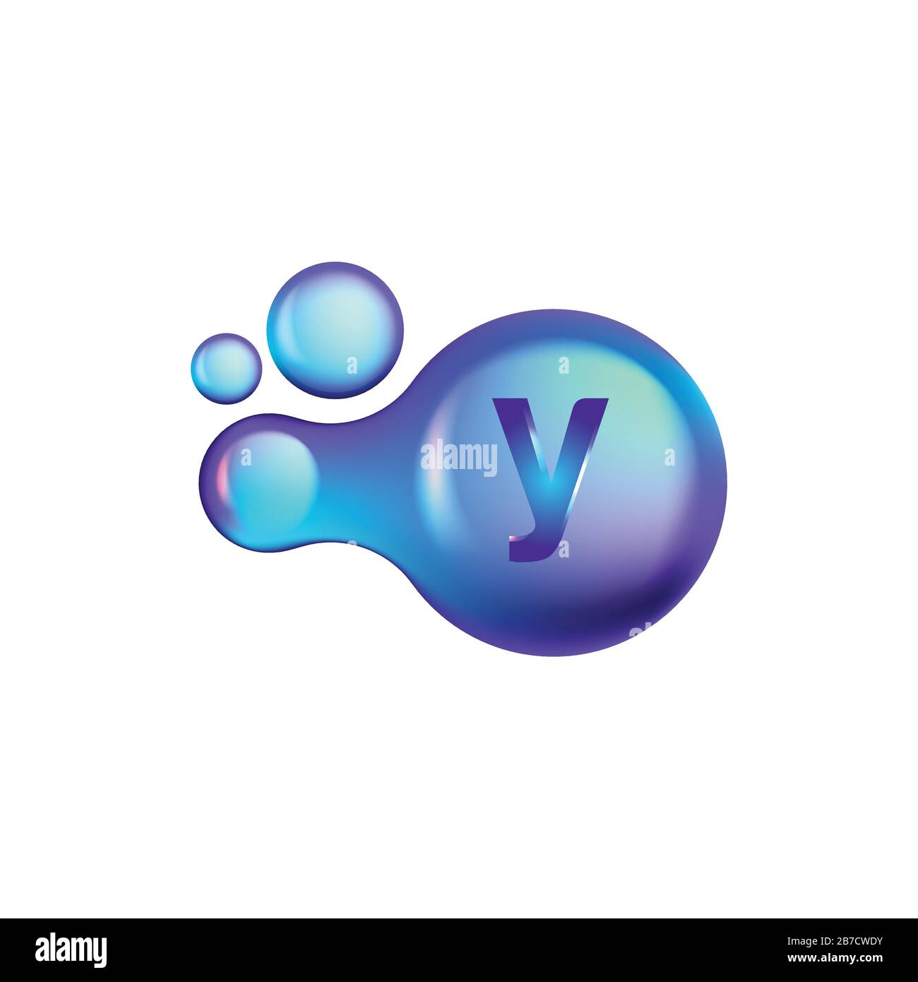 initial letter y with dots, medical, vitamin, molecule logo Ideas ...
