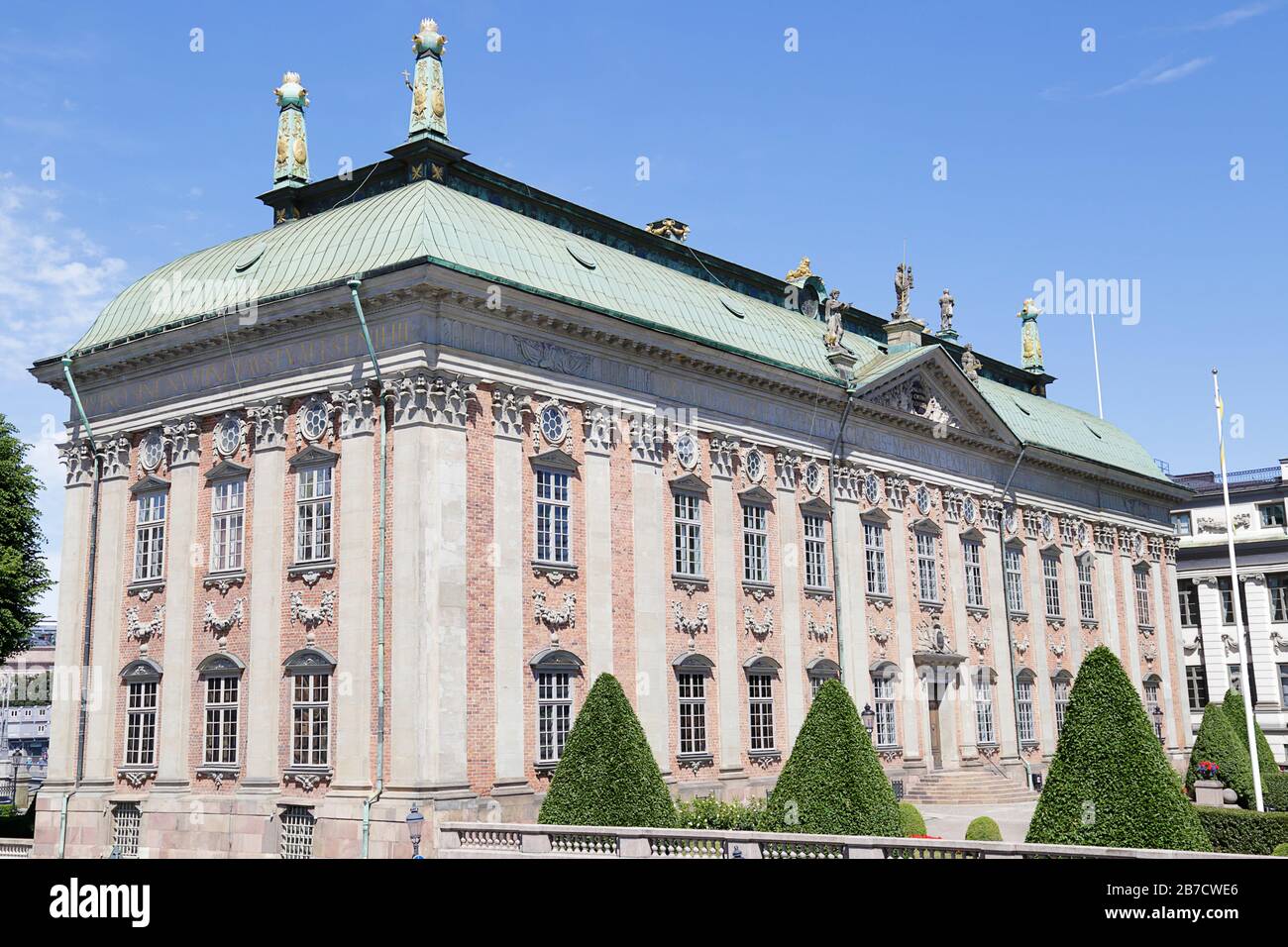 House of Nobility (Riddarhuset), Gamla Stan, Stockholm, Sweden Stock ...