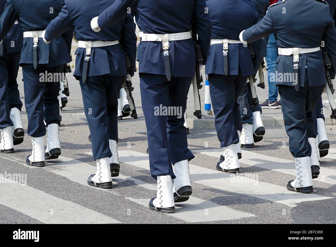 Swedish military parade in Stockholm Stock Photo - Alamy