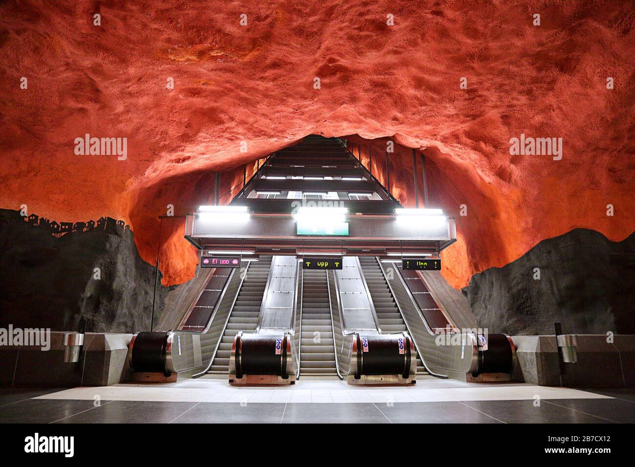 Solna centrum metro hi-res stock photography and images - Alamy