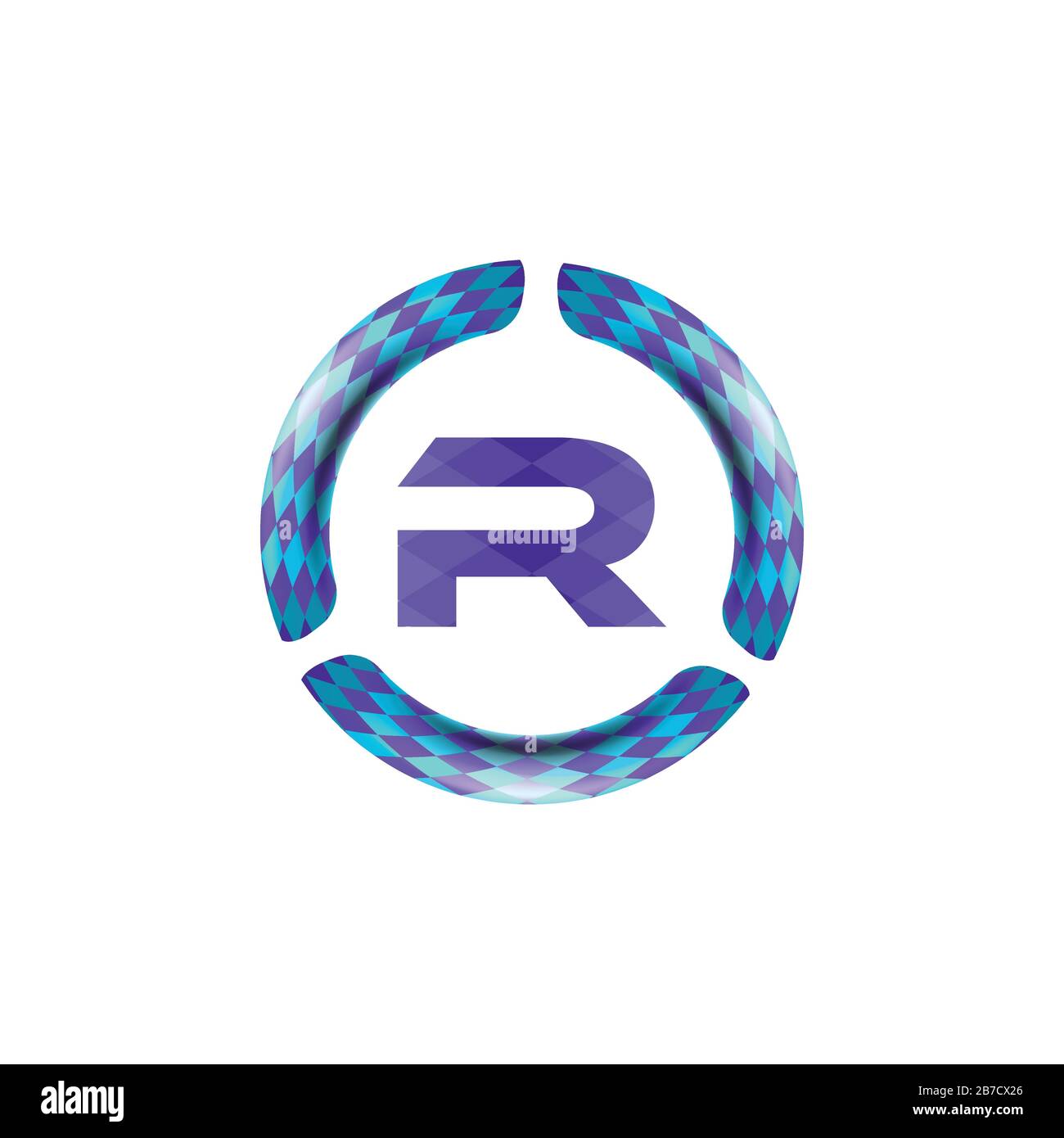 initial letter r round, circle logo Ideas. Inspiration logo design ...