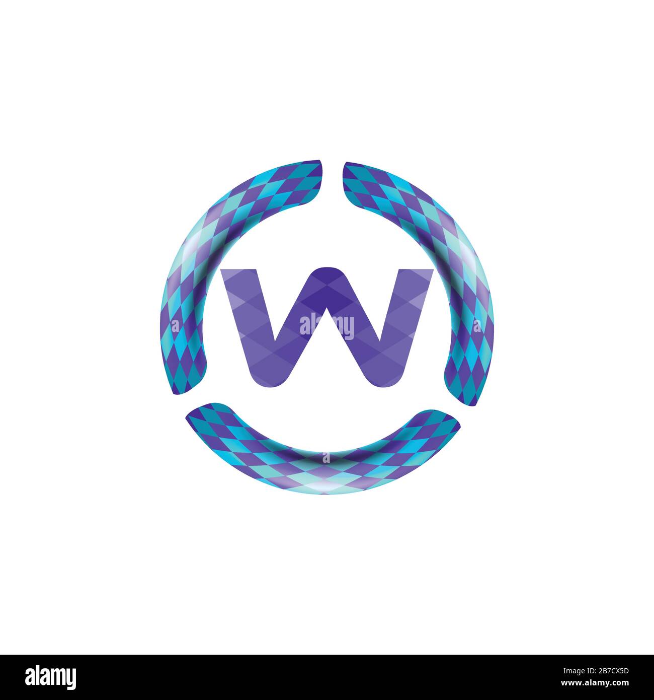 initial letter w round, circle logo Ideas. Inspiration logo design ...
