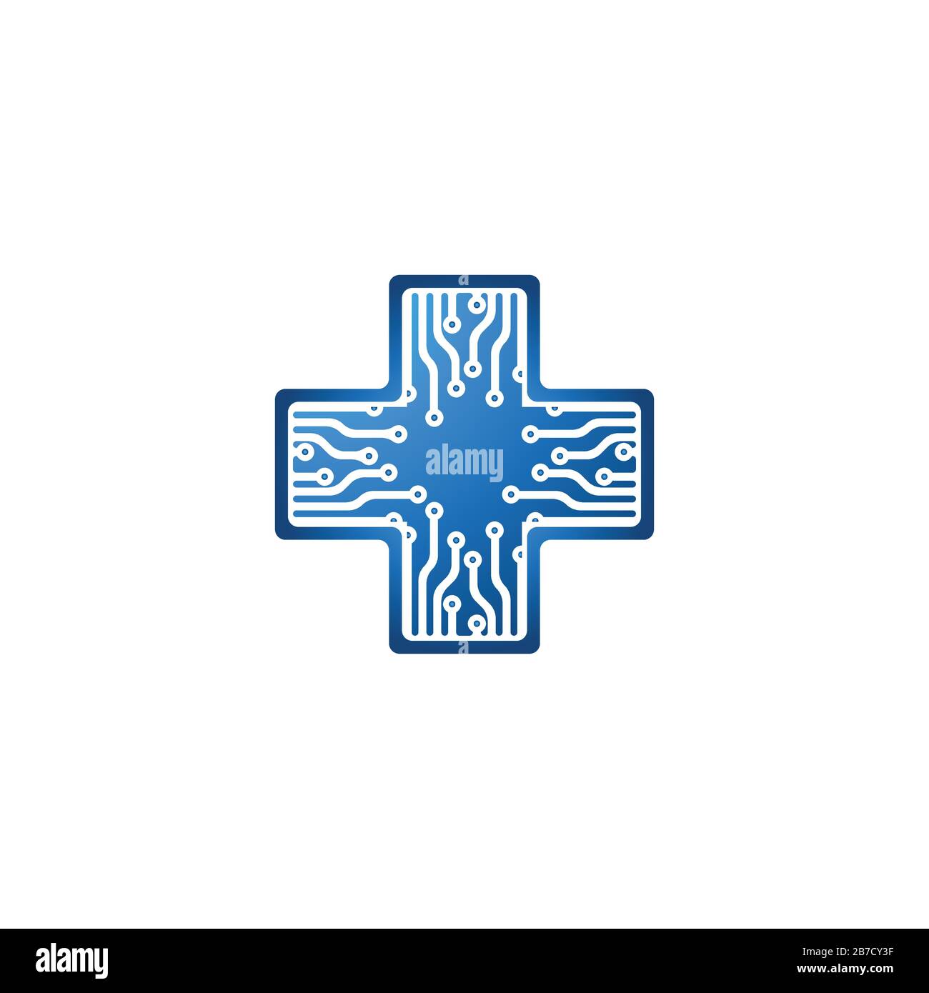 Medical technology, healthcare logo Ideas. Inspiration logo design ...