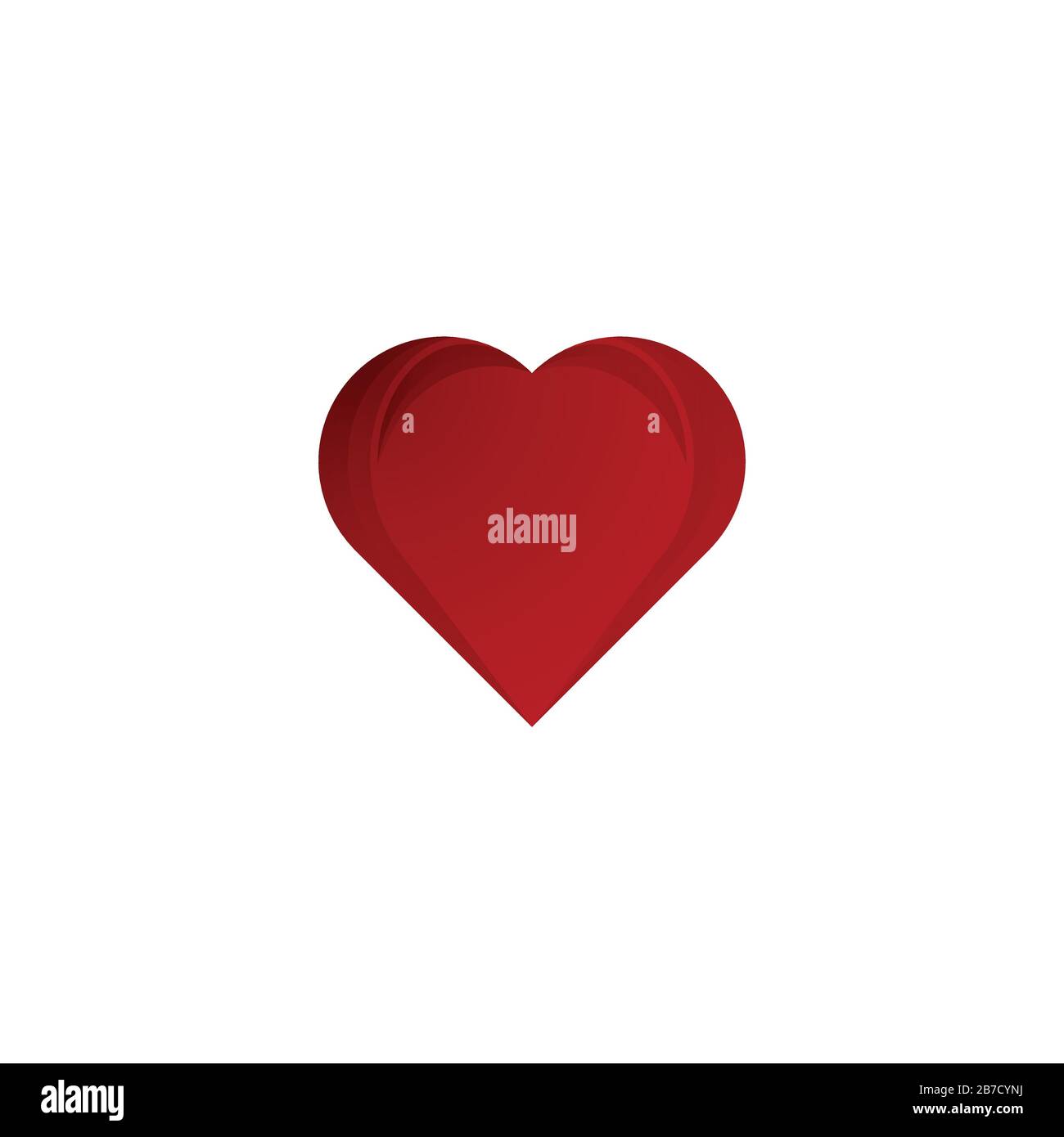 red love icon logo Ideas. Inspiration logo design. Template Vector ...