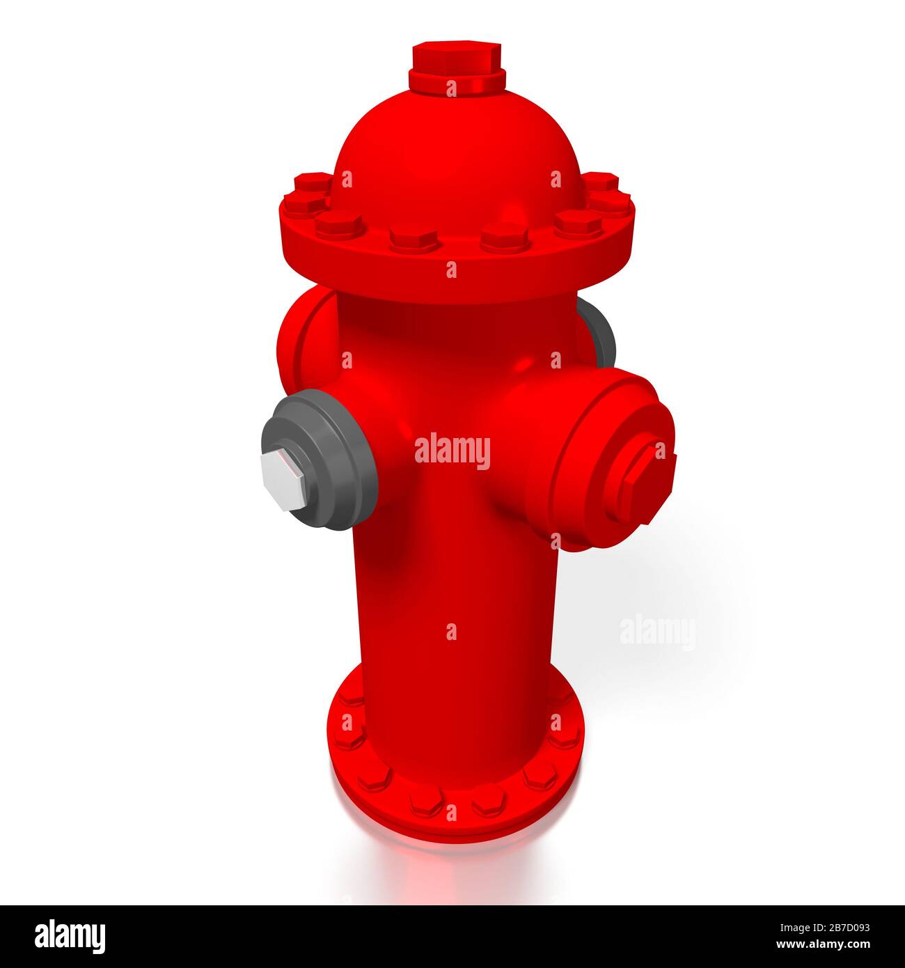 Top view red hydrant hi-res stock photography and images - Alamy