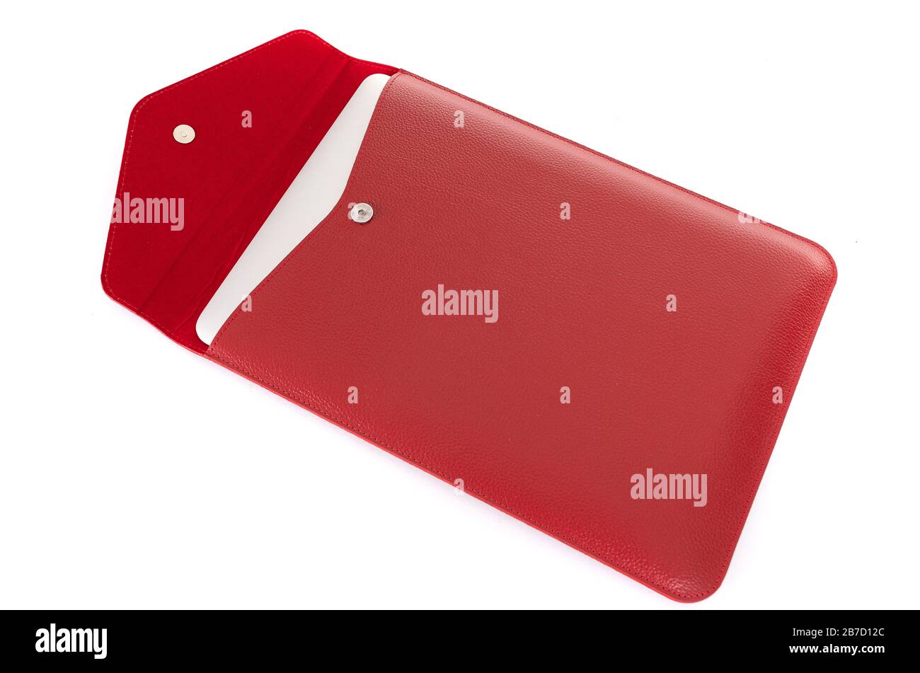 red credit card case with rfid security Stock Photo - Alamy