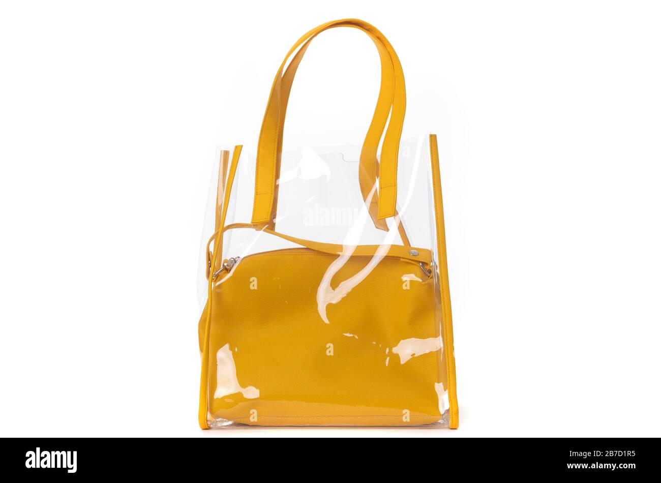 Yellow clutch bag Cut Out Stock Images & Pictures - Alamy
