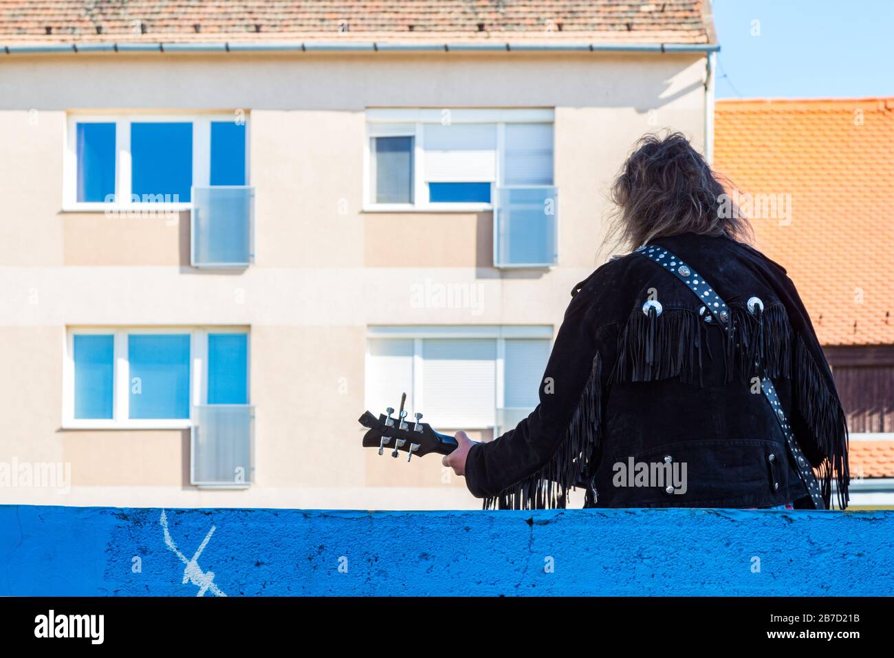 Rear back view hi-res stock photography and images - Alamy