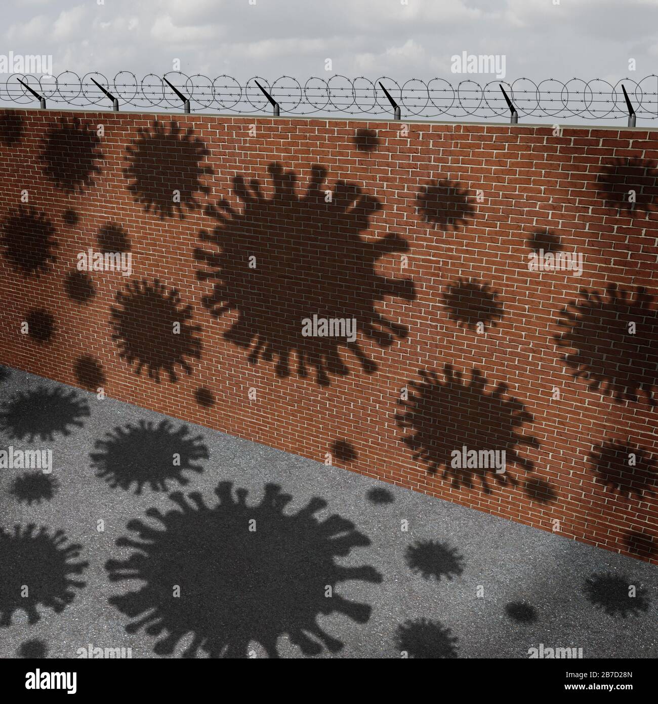 Screening wall hi-res stock photography and images - Alamy