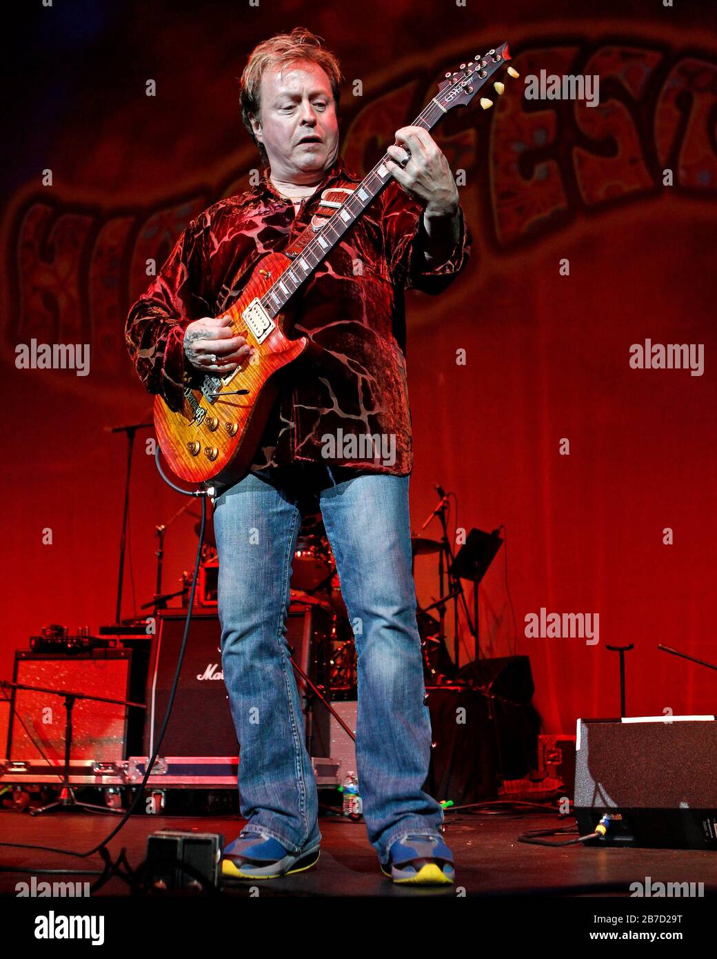 Rick Derringer performs during the Hippiefest 2011 tour stop at the ...