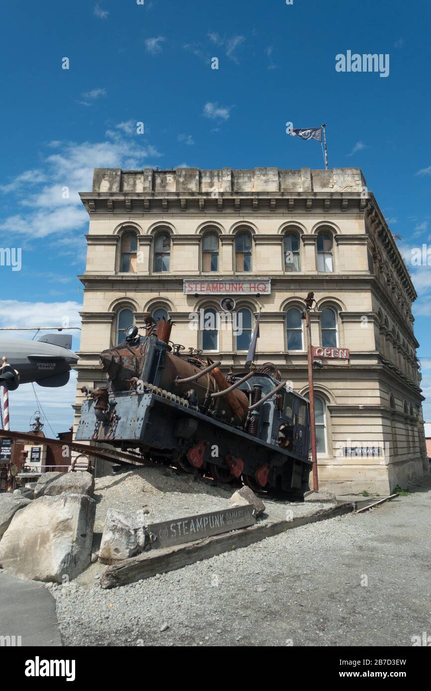 Oamaru is a town in New Zealands South Island. It is famous for its ...