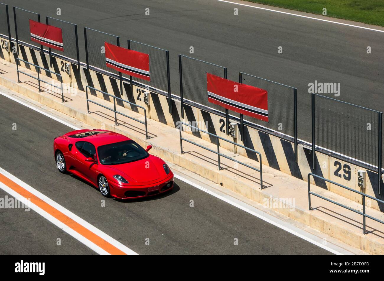 Red luxury sport car hi-res stock photography and images - Alamy