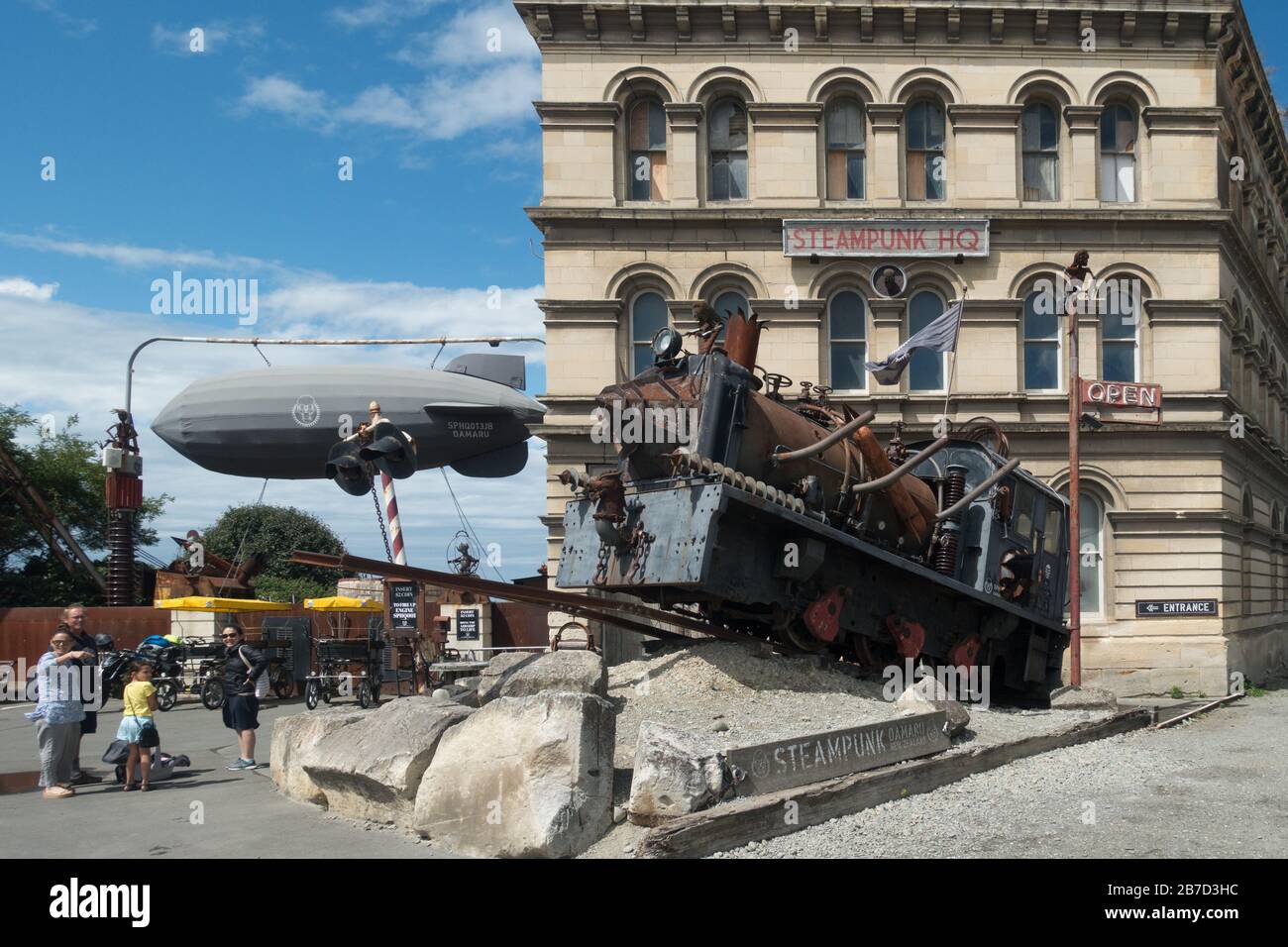 Oamaru is a town in New Zealands South Island. It is famous for its ...