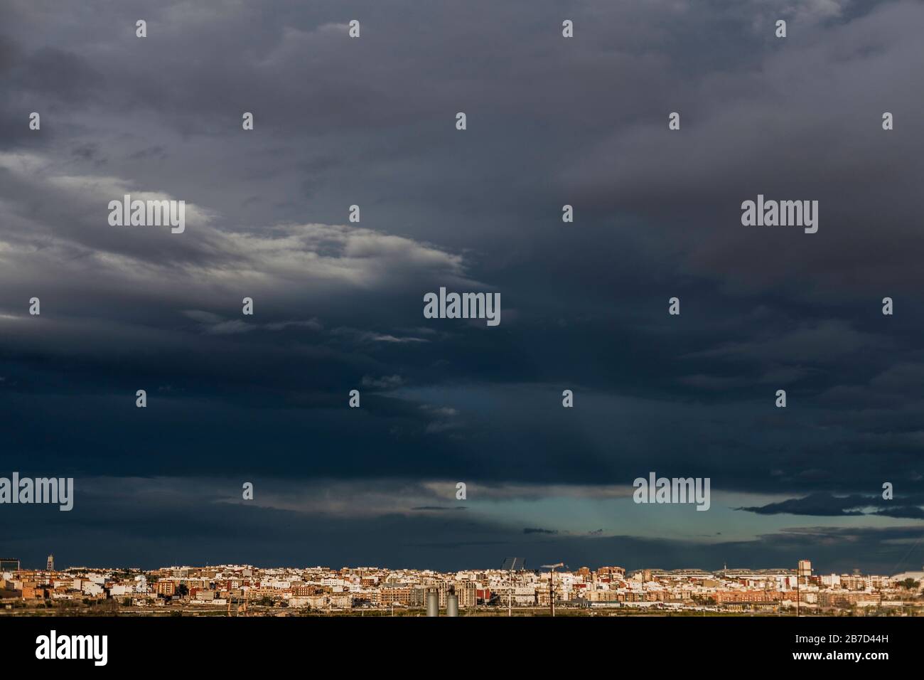 Storm rainfall aerial hi-res stock photography and images - Alamy