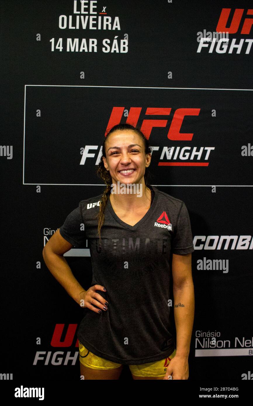 BRASÍLIA, DF - 14.03.2020: UFC FIGHT NIGHT LEE X OLIVEIRA - In an ...