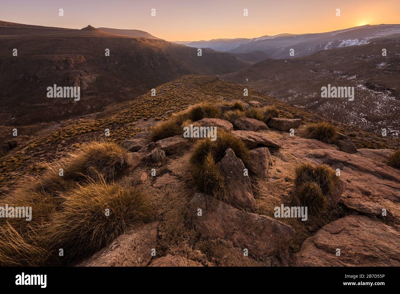 Lesotho snow hi-res stock photography and images - Alamy
