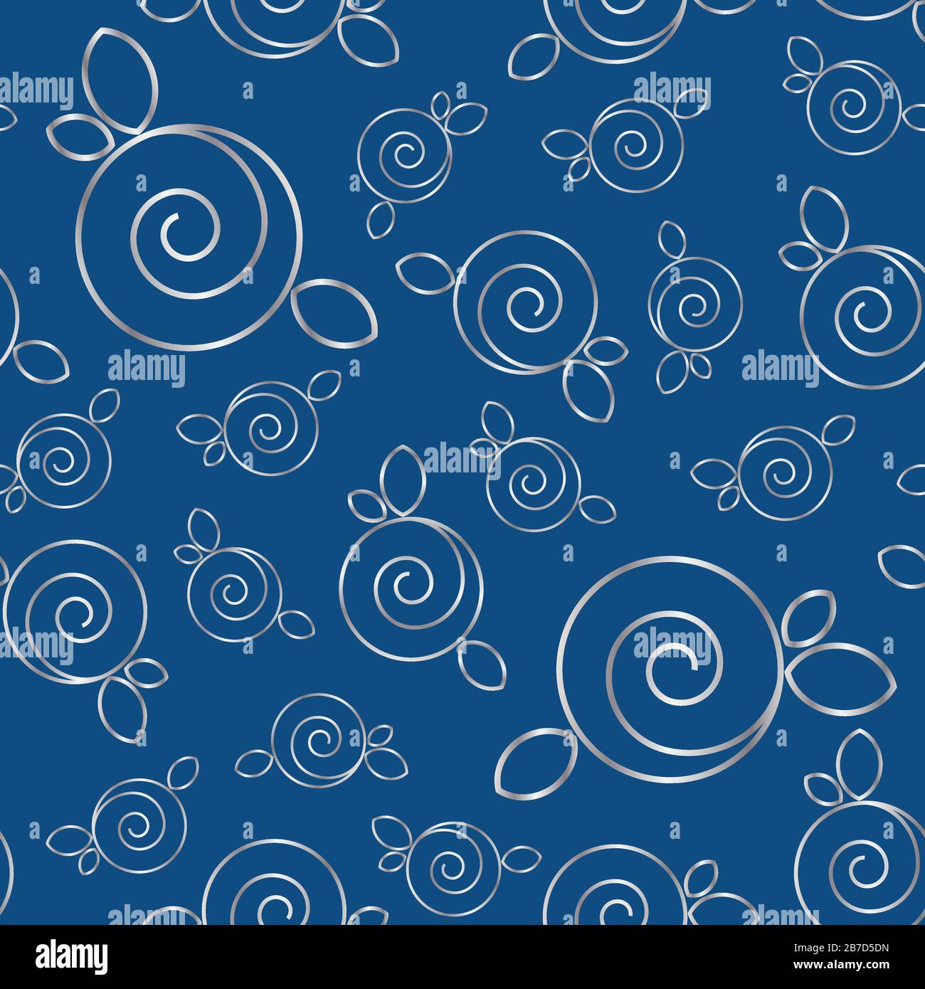 Seamless pattern with outline silver roses. Beautiful floral background ...