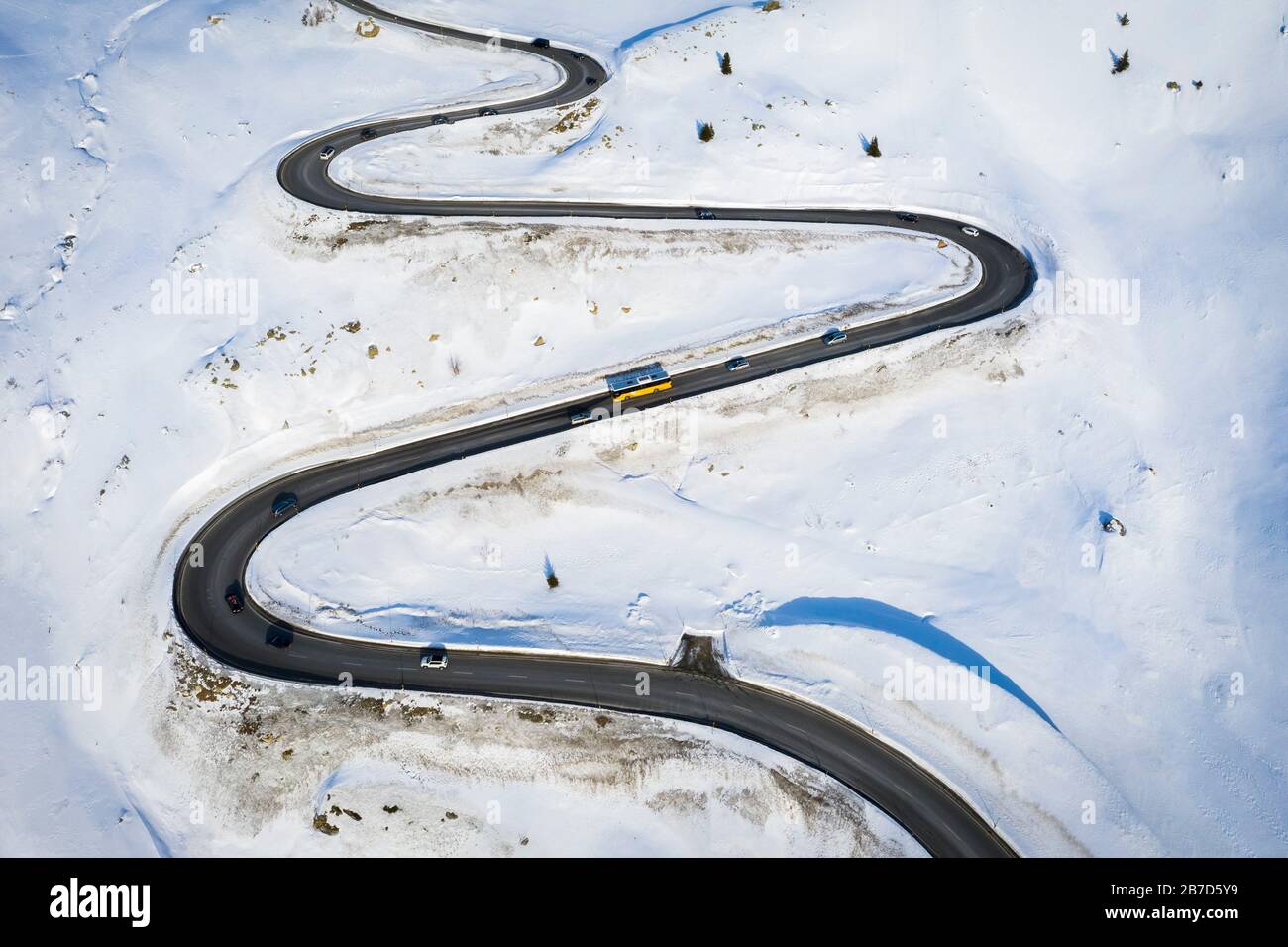 Julier pass road switzerland hi-res stock photography and images - Alamy