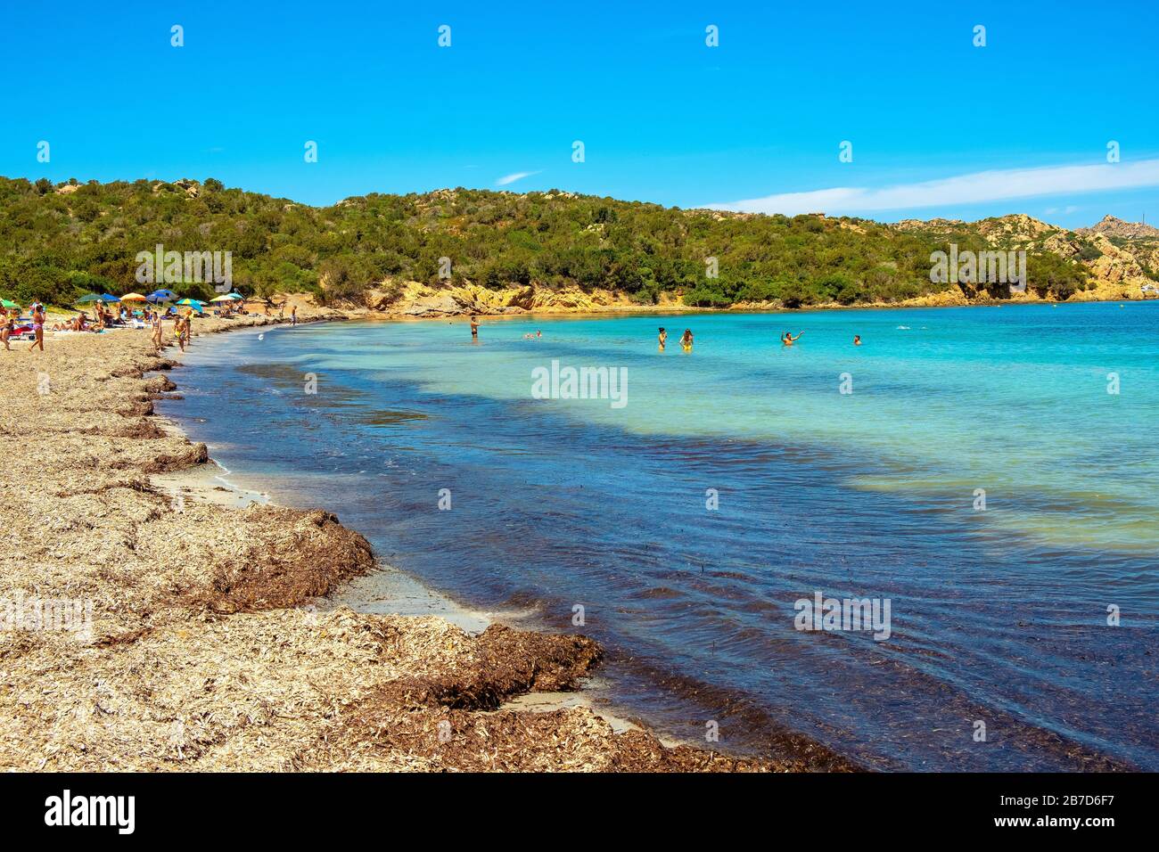 Caprera Island, Sardinia / Italy - 2019/07/17: Caprera Island and ...