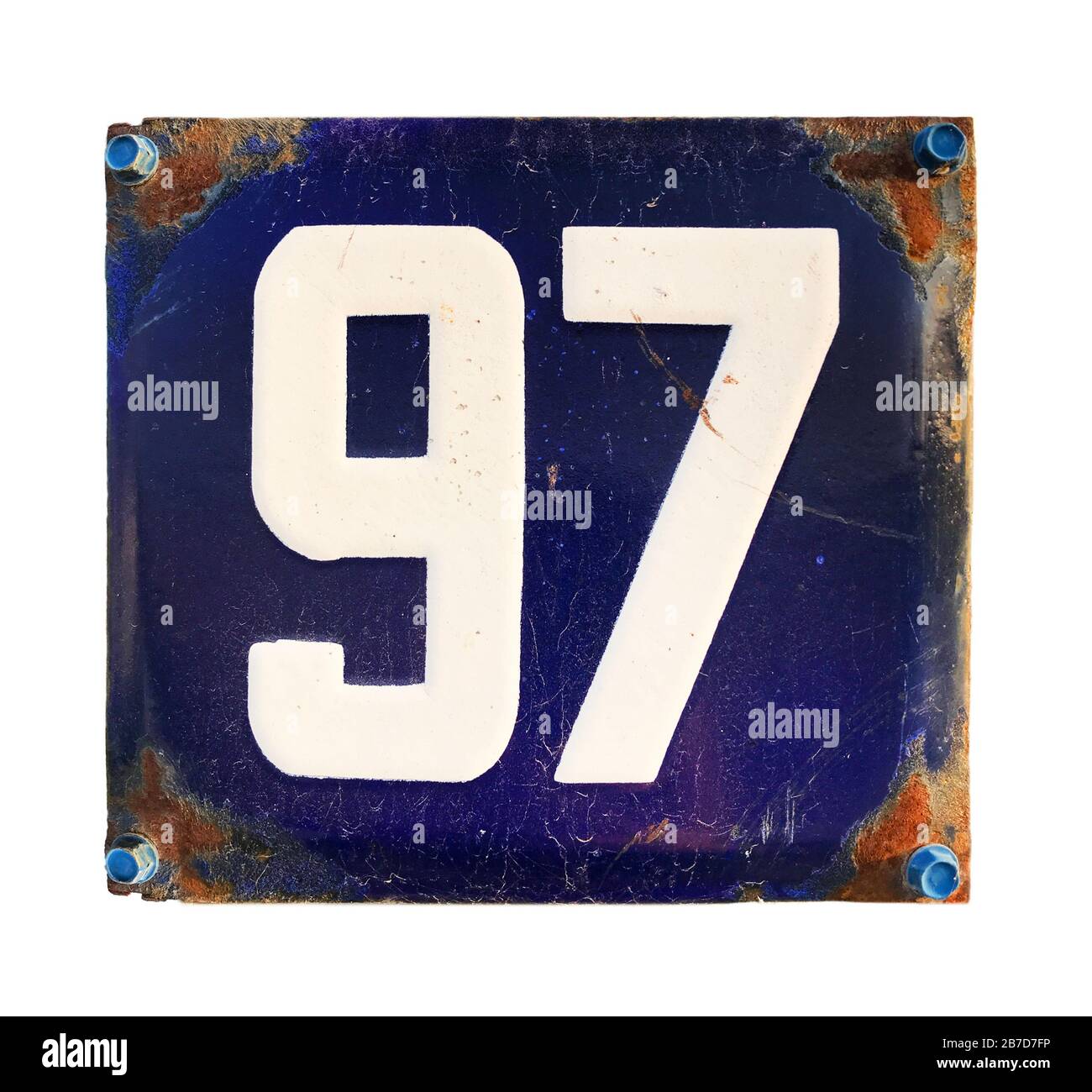 Dirty number plate Cut Out Stock Images & Pictures - Alamy